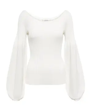 Dorothee Schumacher Sleek Ribs Wool-blend Sweater