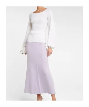 Dorothee Schumacher Sleek Ribs Wool-blend Sweater