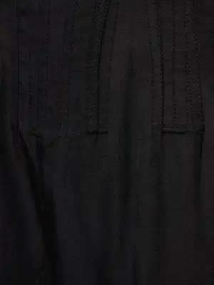Stella McCartney Crepe Corset Wide Leg Jumpsuit