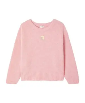 American Vintage East Logo Patch Knitted Sweater - Barbeapapachine