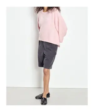 American Vintage East Logo Patch Knitted Sweater