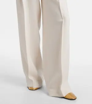 RÓHE High-waisted Wide-leg Casual Pants