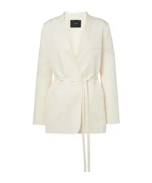 JOSEPH Victor Long-sleeved Blazer - White