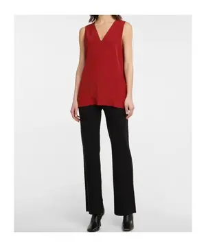 JOSEPH V-neck Sleeveless Tank Top