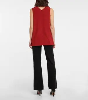 JOSEPH V-neck Sleeveless Tank Top