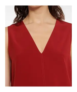 JOSEPH V-neck Sleeveless Tank Top