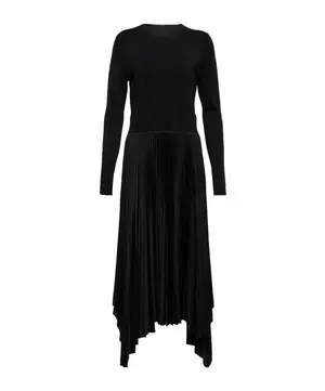 JOSEPH Deron Asymmetric Midi Dress