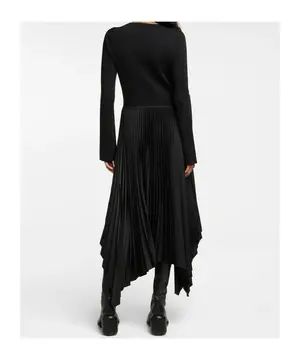 JOSEPH Deron Asymmetric Midi Dress