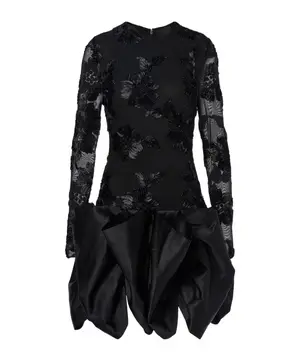 ROTATE BY BIRGER CHRISTENSEN Floral Embroidered Dress
