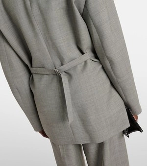 Magda Butrym Boxy Wool Blazer