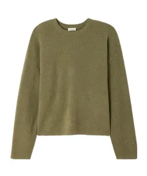 American Vintage Relaxed Crew Neck Knitted Sweater