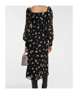 Dorothee Schumacher Midnight Blossom Midi Dress