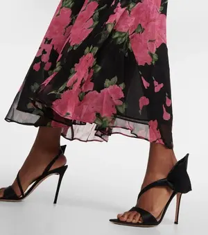 Rixo Flower Printed Dress