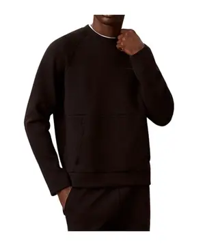Calvin Klein Performance Double-knit Sweatshirt - Black