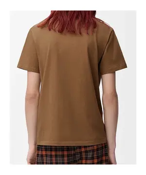 Loewe Logo Embroidered Crewneck T-shirt
