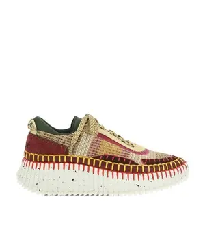 Chloé Lower-impact Mesh Nama Sneakers - Multicolor