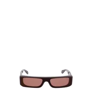 Alaïa Rectangle Frame Sunglasses - No