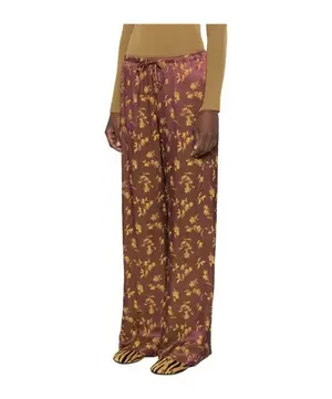 Dries Van Noten Printed Casual Trousers