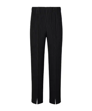 Issey Miyake Tailored Pleats Trousers - Black