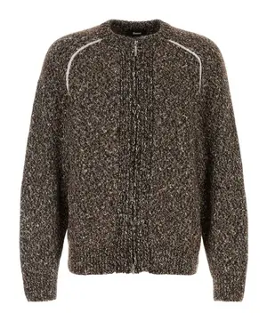 Herno Crew-neck Knit Sweater - Black