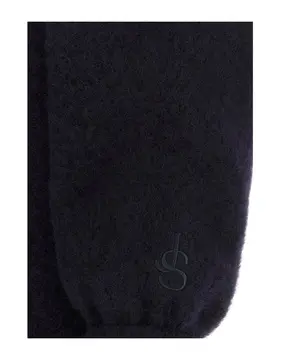 JIL SANDER Half Zip High Neck Sweatshirt