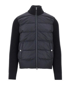 Herno Quilted Long-sleeve Down Jacket