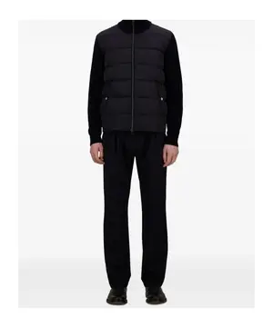 Herno Quilted Long-sleeve Down Jacket