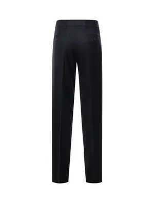 Miu Miu Logo-patch Tailored Trousers