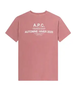 A.p.c. Logo-print Crew-neck T-shirt