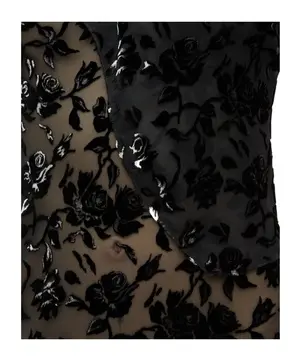 ANN DEMEULEMEESTER Floral Devoré Maxi Dress