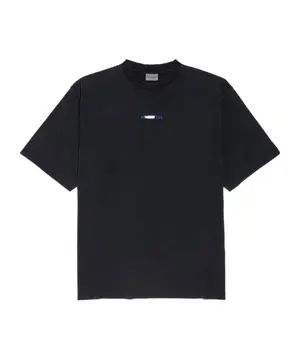 Balenciaga Logo Printed Crewneck T-shirt - No