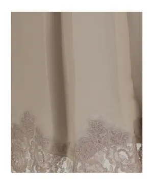 P.a.r.o.s.h Lace-trim Midi Skirt