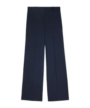 JIL SANDER Casual Pants With Belt Loops - Navy