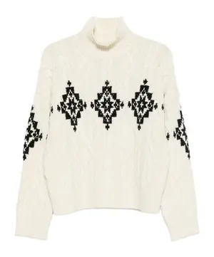ERMANNO FIRENZE Cable-knit Sweater