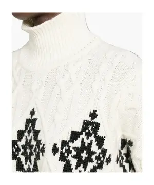 ERMANNO FIRENZE Cable-knit Sweater