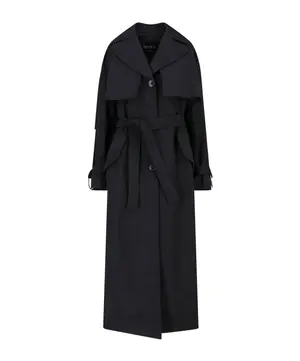 DONDUP Erotica Buttoned Trench Coat