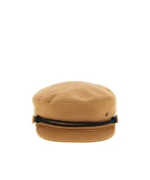 MAISON MICHEL New Abby Cashmere Sailor Cap - Camel