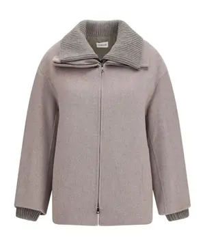 P.a.r.o.s.h Quilted Layered Zip Jacket