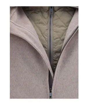 P.a.r.o.s.h Quilted Layered Zip Jacket