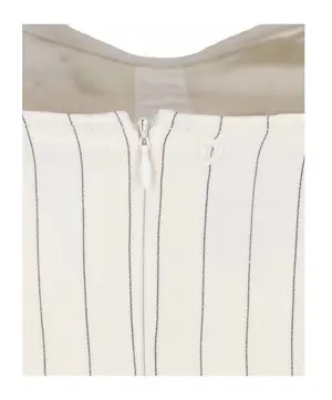 DONDUP Erotica Striped Strap Dress
