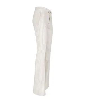 DONDUP Erotica Striped Flared Trousers
