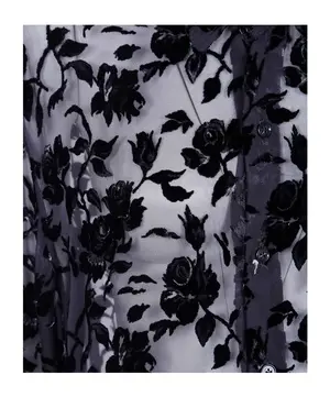 ANN DEMEULEMEESTER Elisabeth Floral-devoré Shirt
