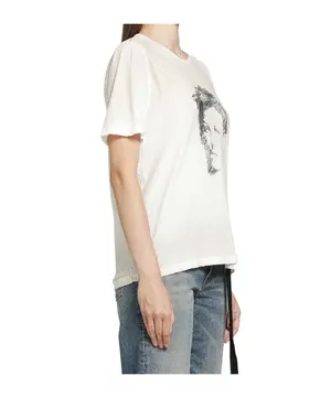 ANN DEMEULEMEESTER Distressed T-shirt