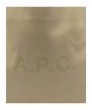 A.p.c. Logo-print Leather Tote Bag