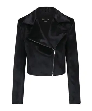 DONDUP Erotica Cropped Zipped Jacket