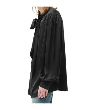 ANN DEMEULEMEESTER Runo Bow-tie Shirt