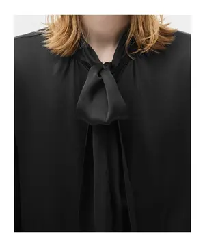 ANN DEMEULEMEESTER Runo Bow-tie Shirt