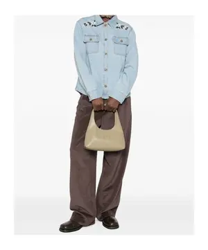 A.p.c. Logo-print Leather Tote Bag