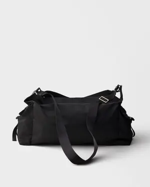 Prada Explore Re-nylon And Leather Duffel Bag