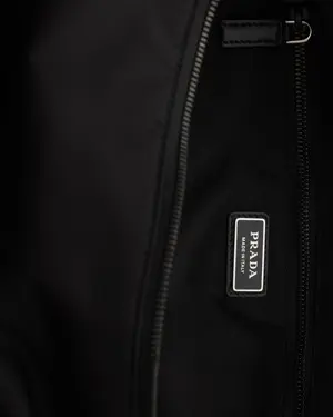 Prada Explore Re-nylon And Leather Duffel Bag